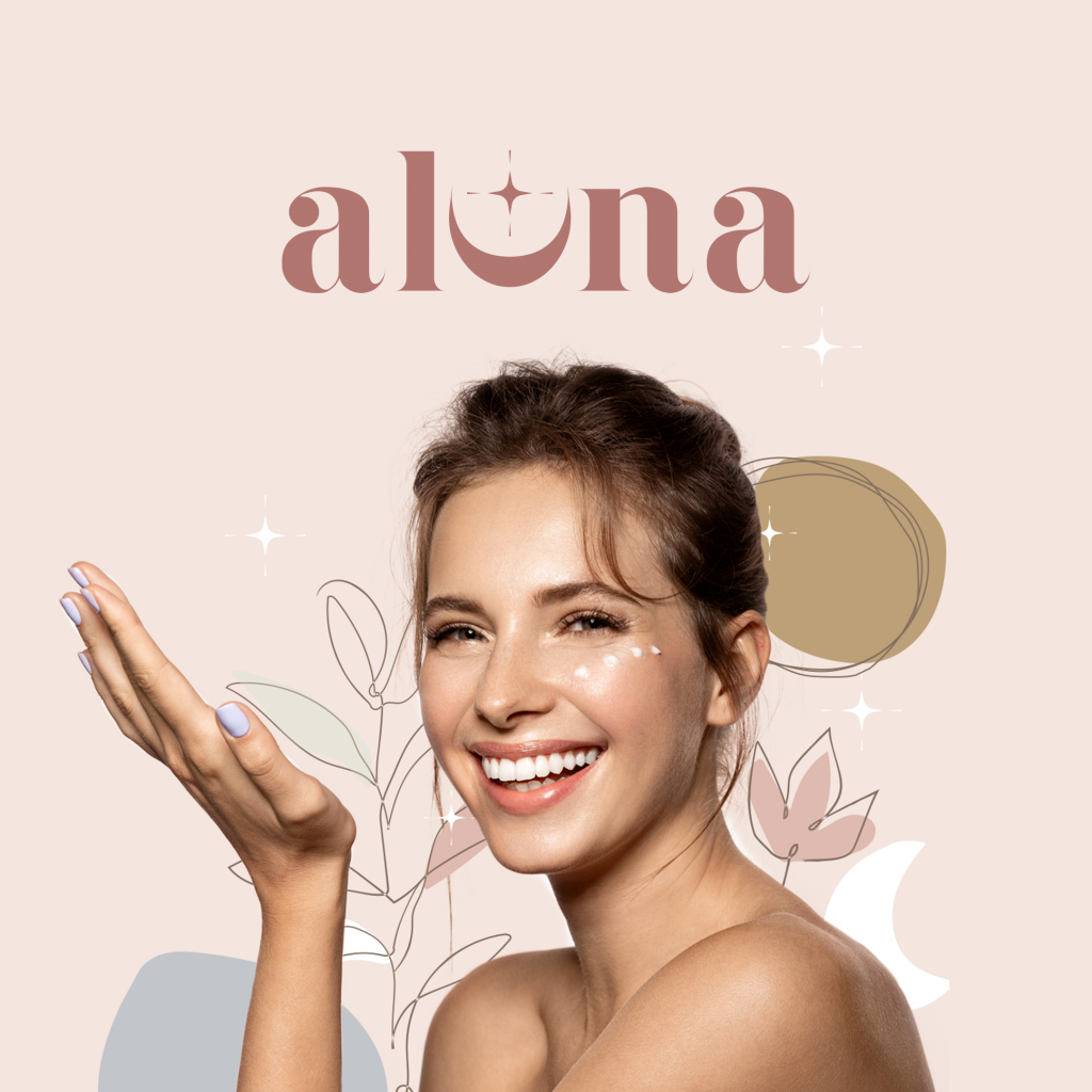 Visual identity for Aluna - Kiosco Creativo